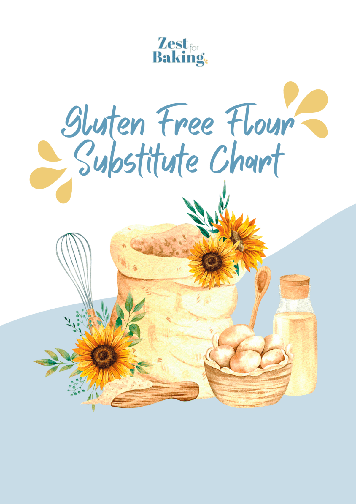 Printable Guide to Gluten Free Baking - Zest for Baking
