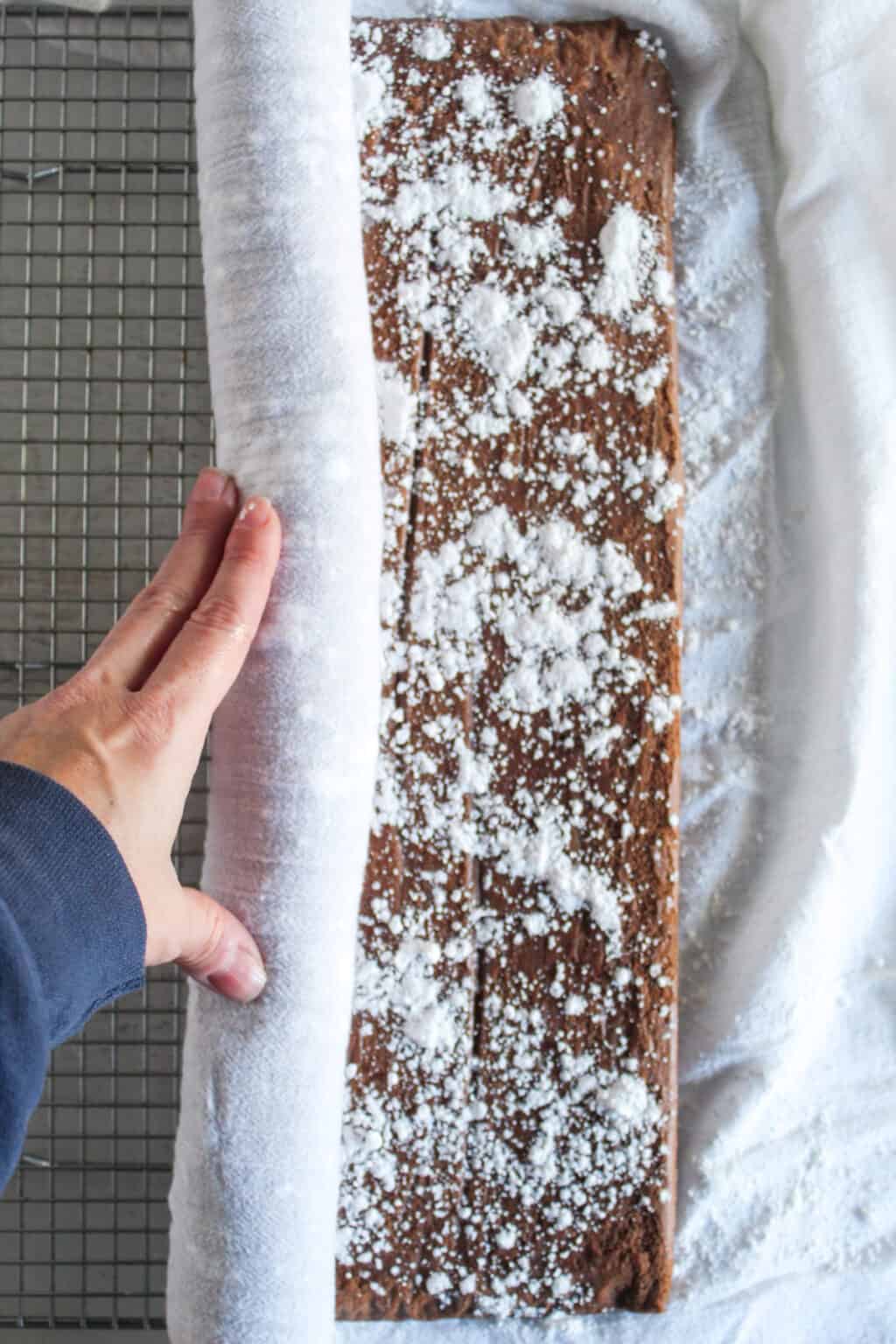 The Best Gluten Free Yule Log Recipe - Zest for Baking